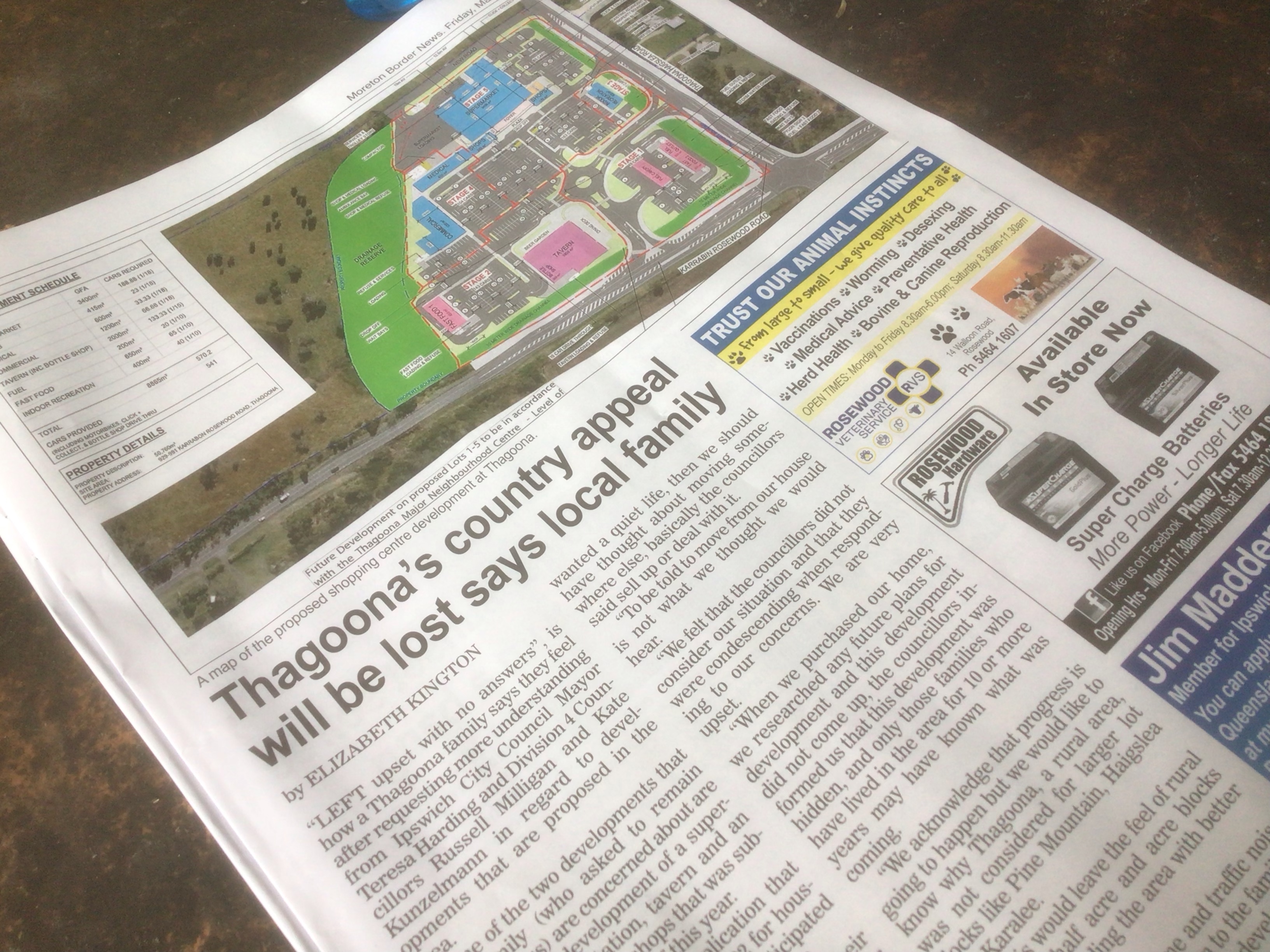 Thagoona Development Visionary History – The Girral Grump